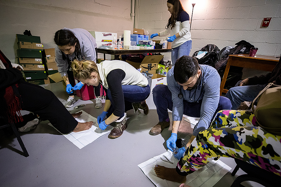 UB HEALS helps Buffalo’s homeless put their best feet forward ...