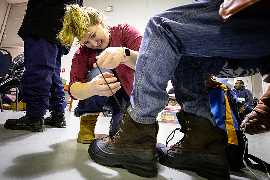 UB HEALS helps Buffalo’s homeless put their best feet forward ...
